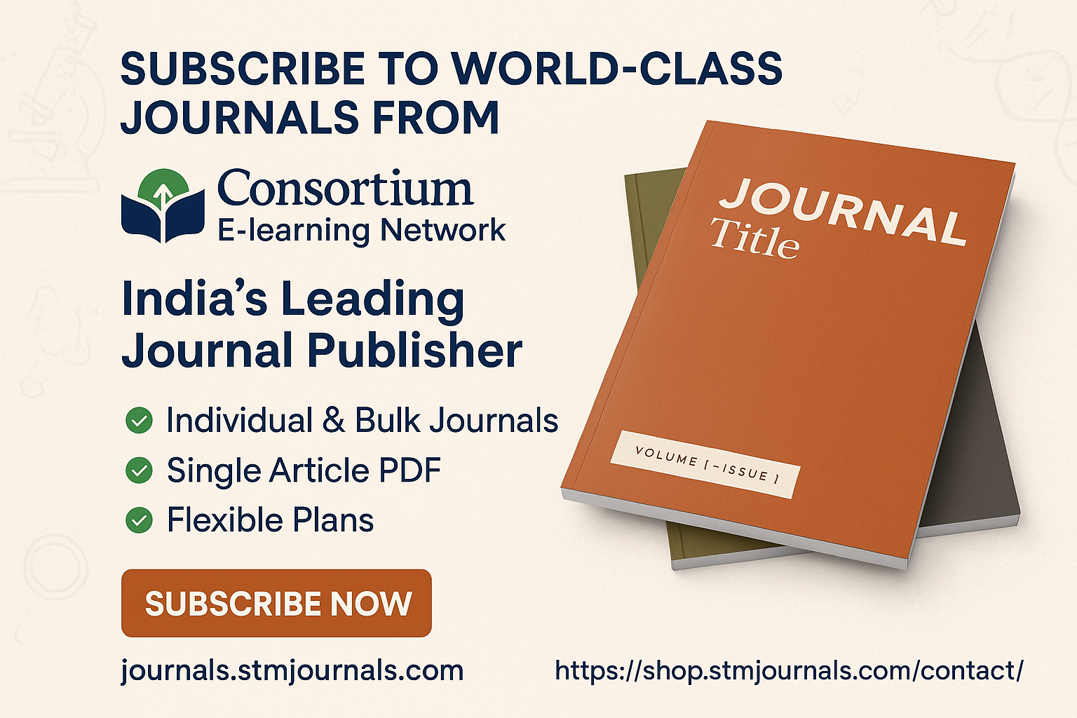 Subscribe to World-Class Journals - Journals & Books